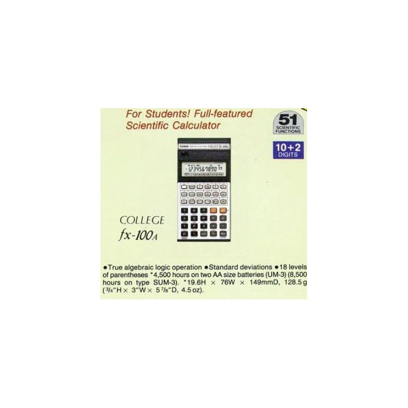 Casio FX-100 College