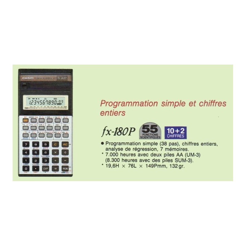 Casio FX-180P