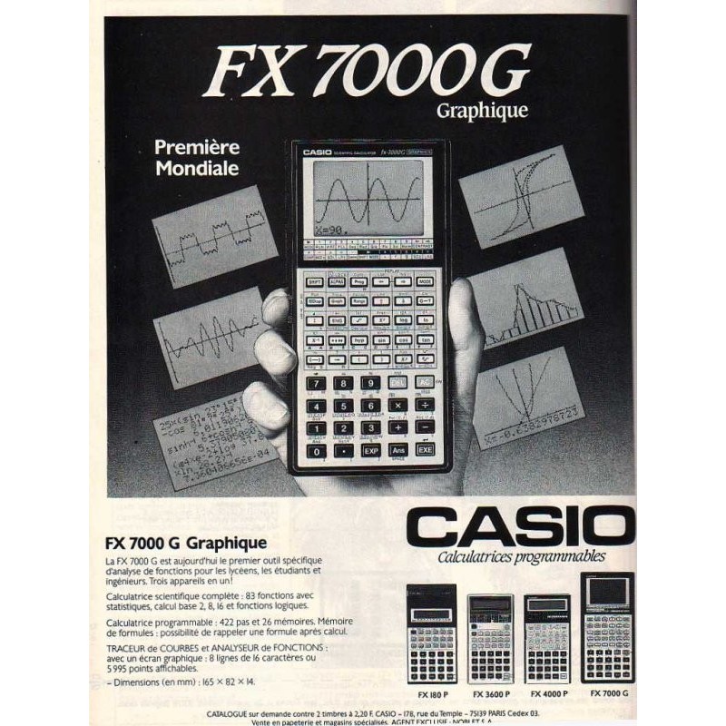 Casio FX-7000G